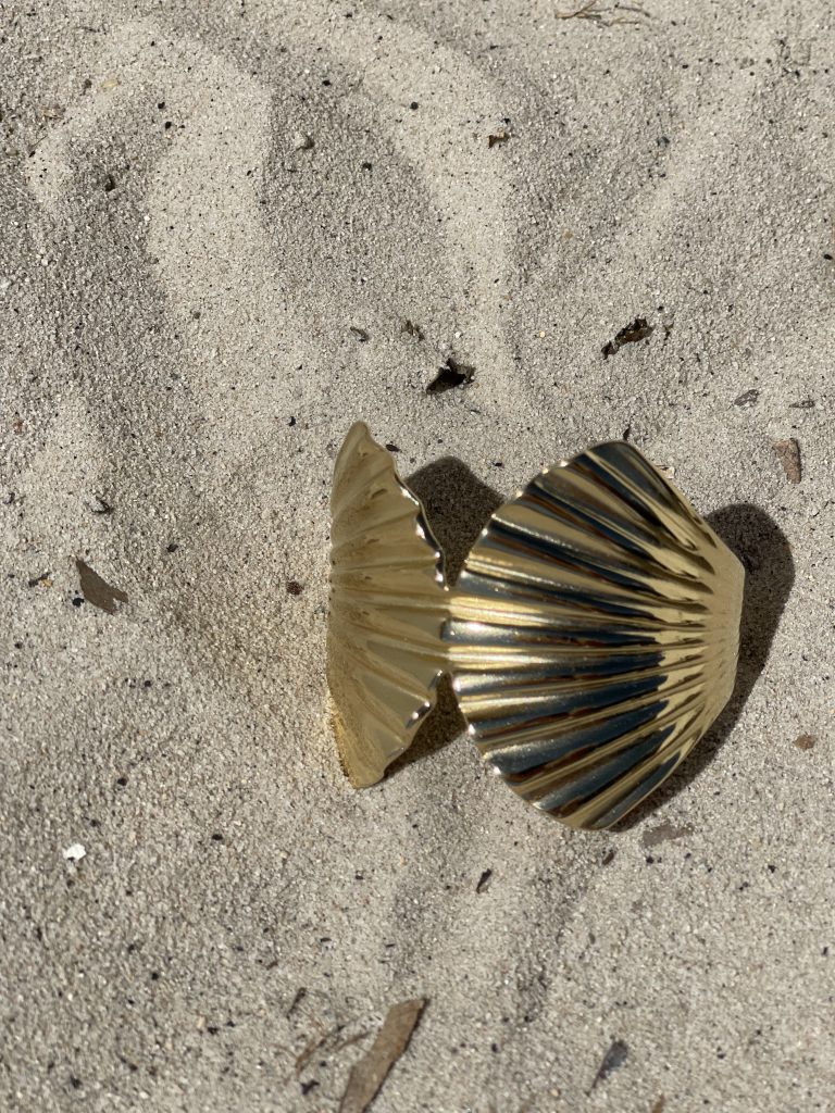 Jonc Shell gold – Eshop leblogdejennyromy